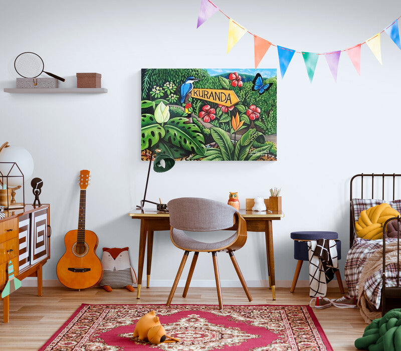 Kuranda Stretched Canvas Print – Art of ION