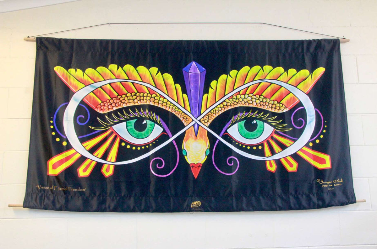 Eyes of Infinity Tapestry – Art of ION